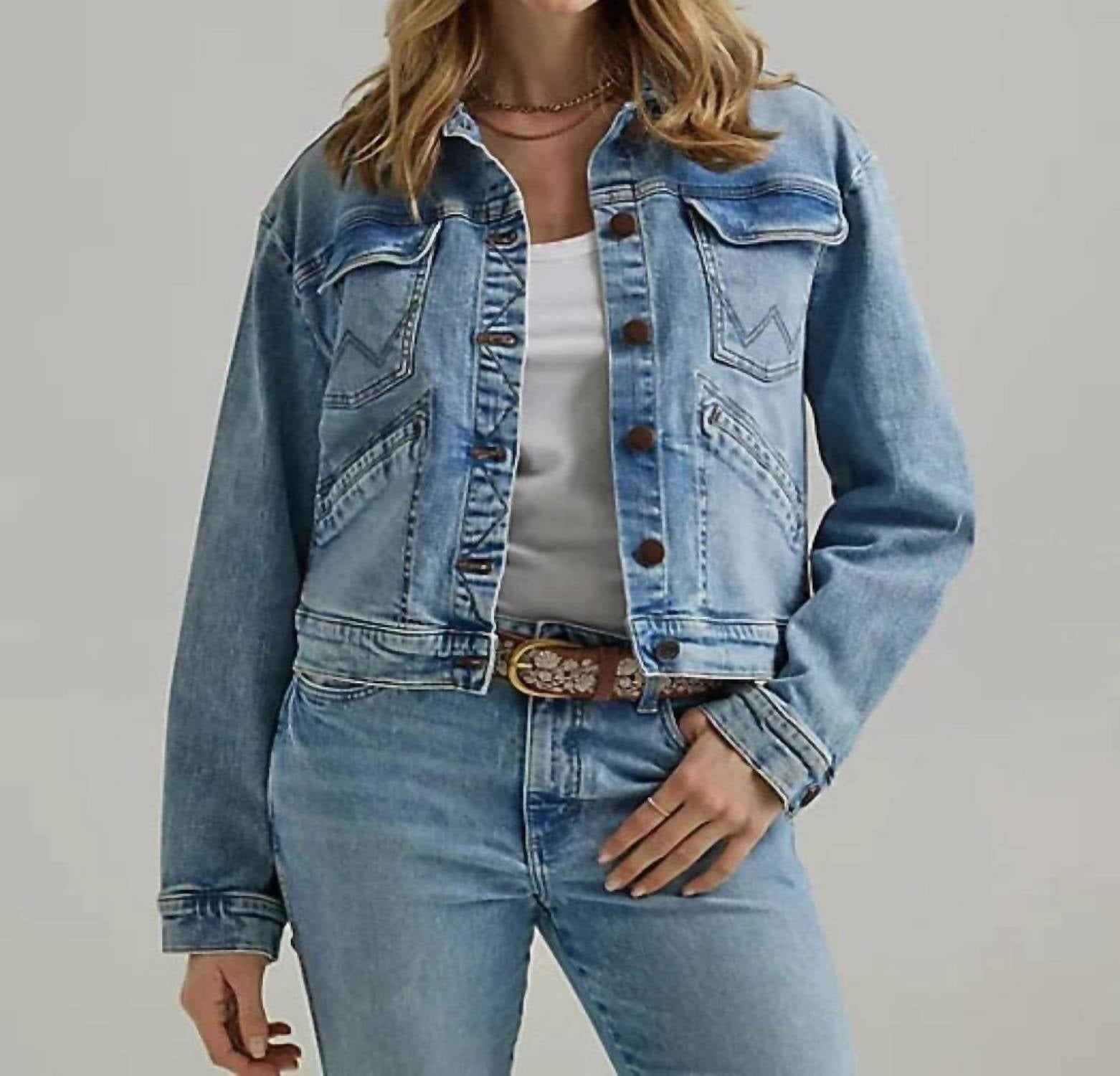 Wrangler Retro Denim Jacket - Walmart.com