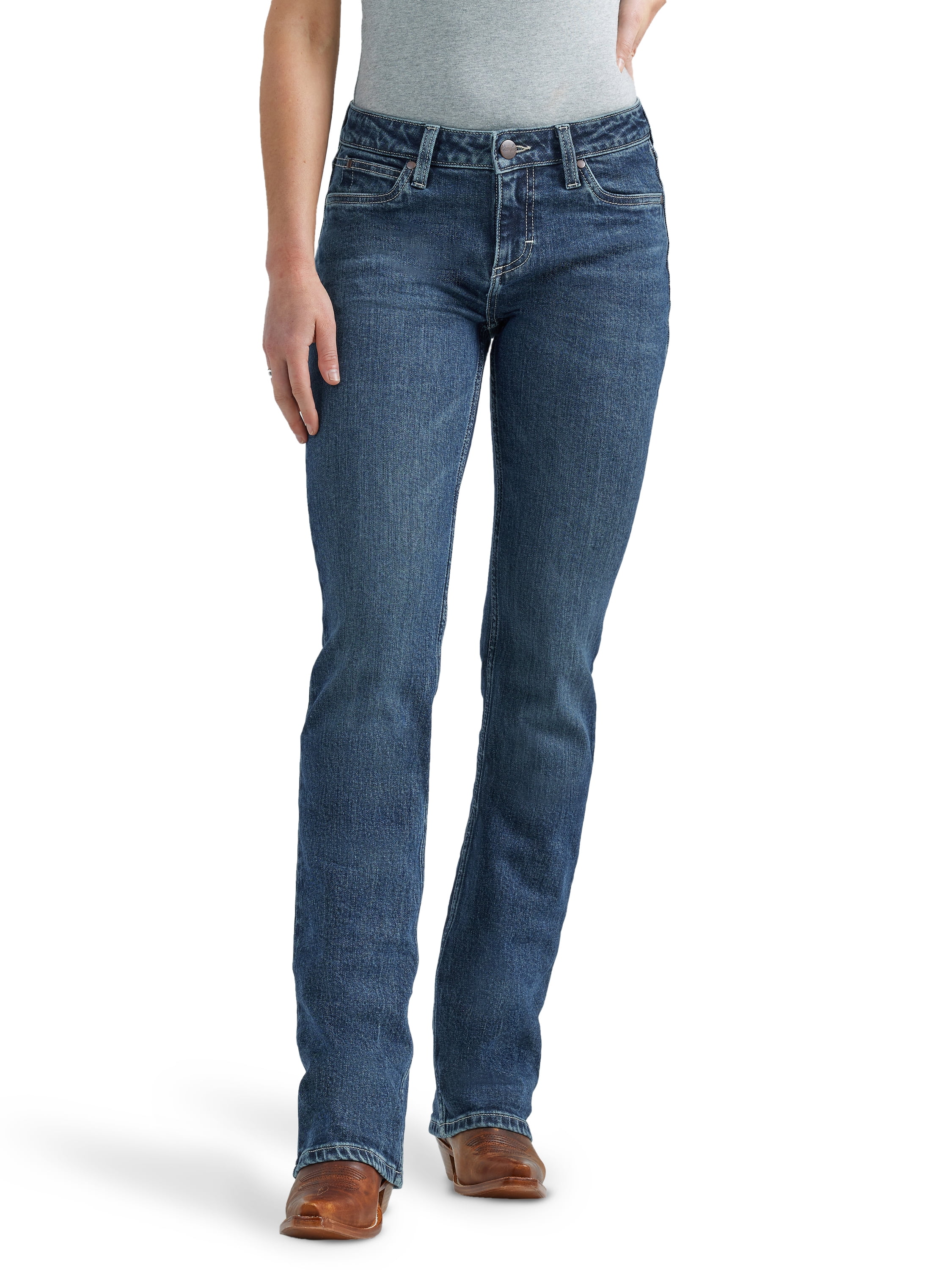 Wrangler® Women's Retro Mae Bootcut Jean with Stretch Fabric - Walmart.com