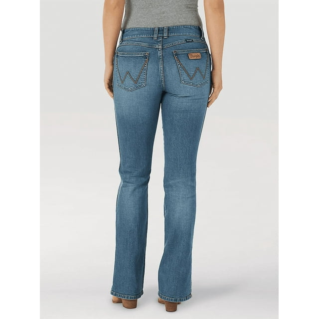Wrangler Retro Mae Bootcut-Riley 9Mwz - Ladies Jeans - 112317793 - Walmart.com