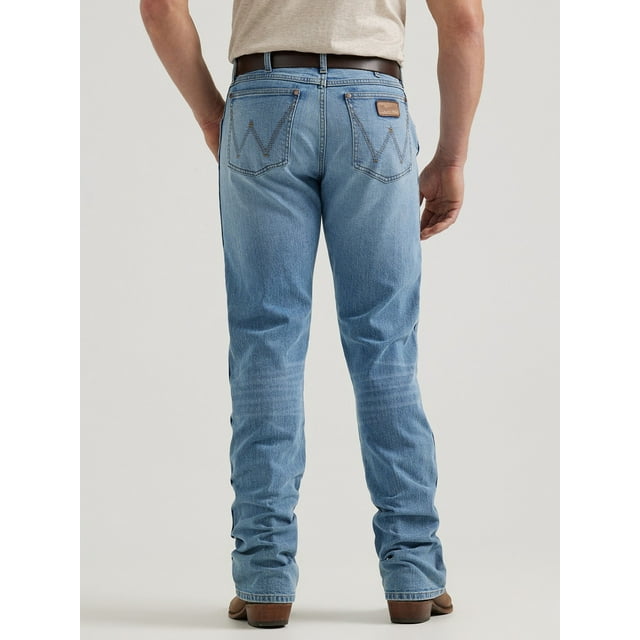 Wrangler Retro® Slim Bootcut Light Wash - Mens Jeans - 112346916 - Walmart.com