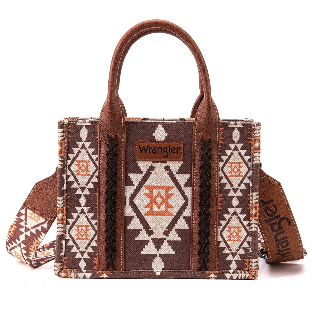Wrangler Southwest Tote Dark Brown - Ladies Purses - Wg2203-8119Bdy ...