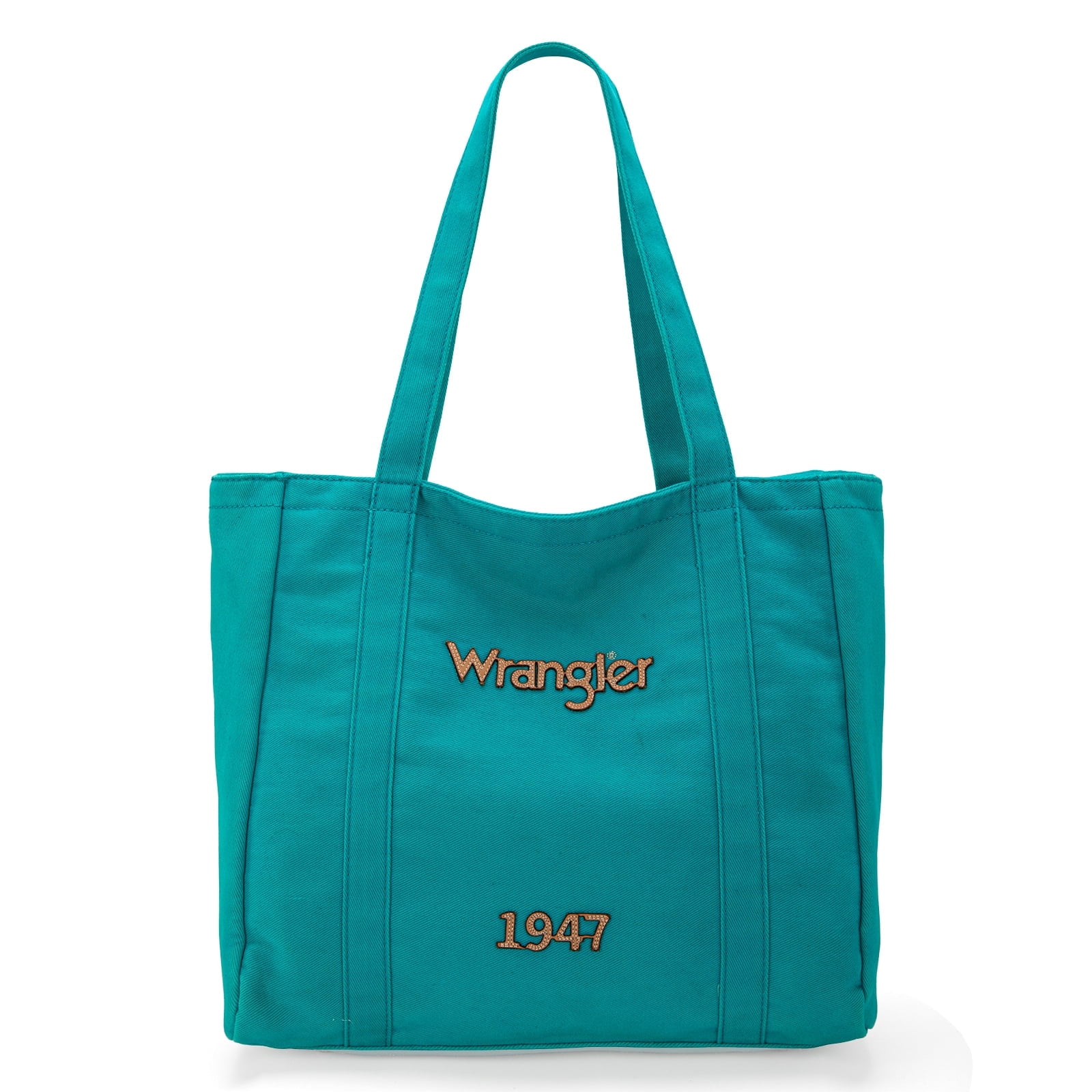 Wrangler Tote Bag for Women Large Denim Purses for Work Travel, A ...
