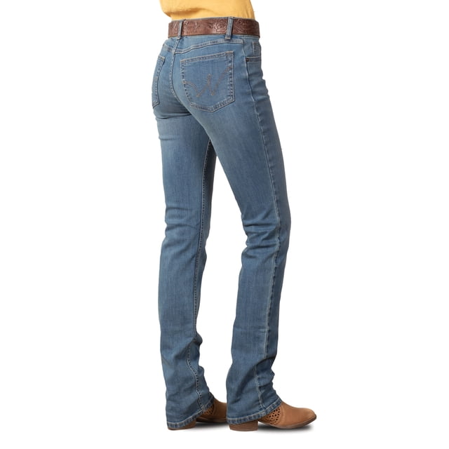 Wrangler Women's Essentials Straight Leg Jean - Walmart.com