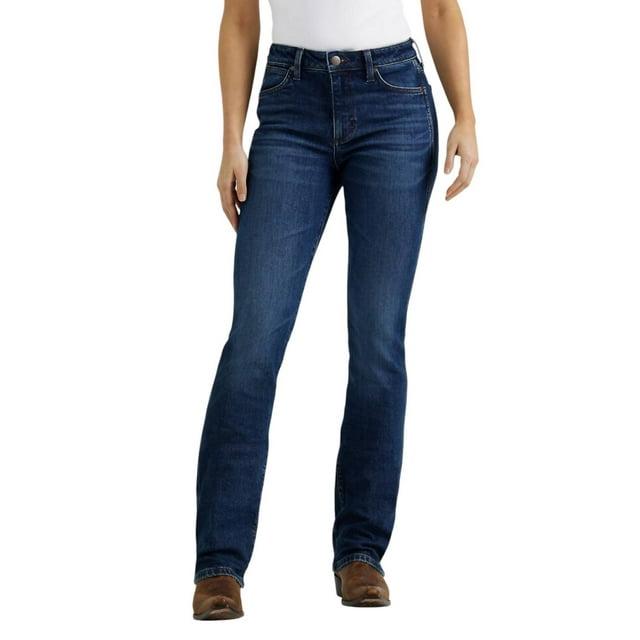 Wrangler Women's Retro Bailey High Rise Boot Cut Jean - Walmart.com Wrangler Women's Retro Bailey High Rise Boot Cut Jean - Walmart.com