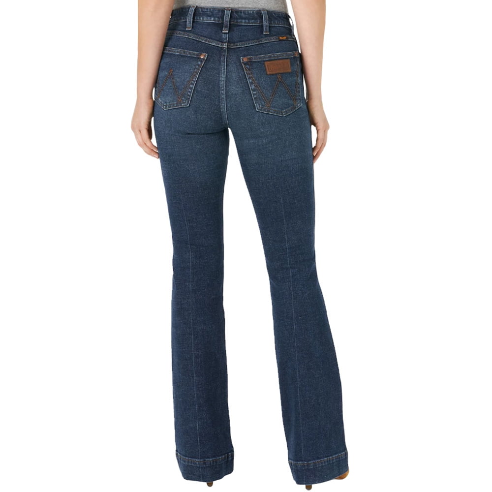 Wrangler® Women's Retro High Rise Trouser Jean - Walmart.com