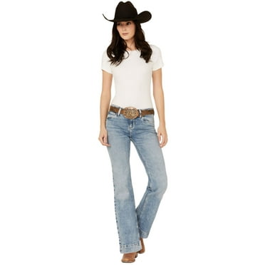 Wrangler® Women's Retro High Rise Trouser Jean - Walmart.com