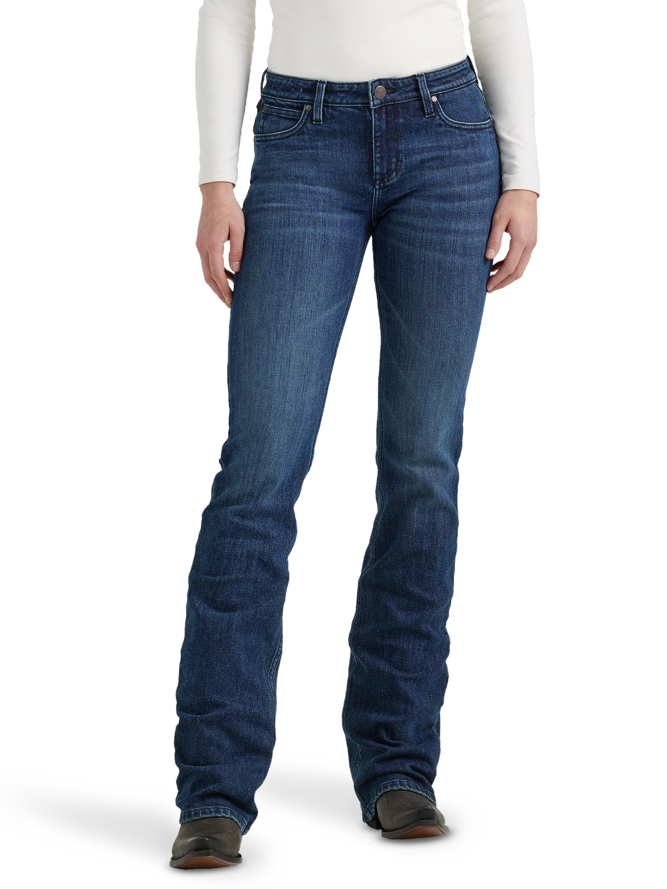 Wrangler® Women's Retro Mae Bootcut Jean with Stretch Fabric - Walmart.com