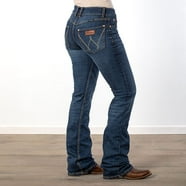 Wrangler® Women's Retro High Rise Trouser Jean - Walmart.com