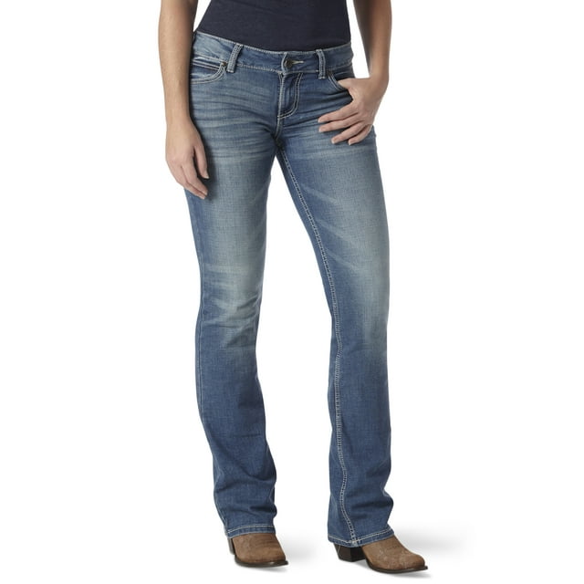 Wrangler® Women's Retro Mae Bootcut Jean with Stretch Fabric - Walmart.com