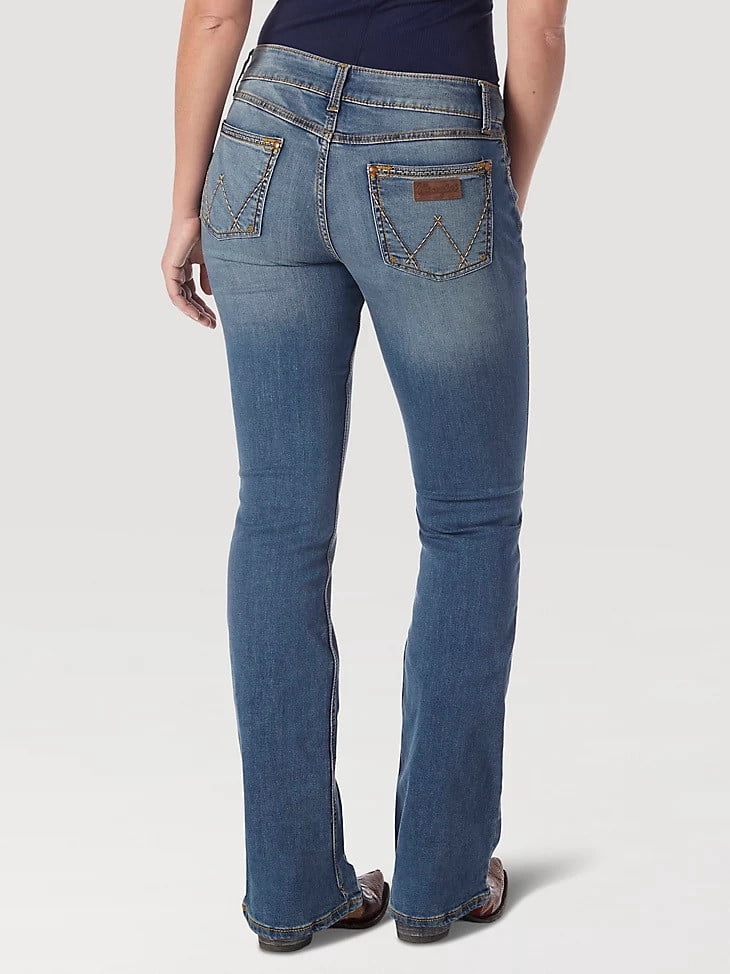 Wrangler® Women's Retro Mae Bootcut Jean with Stretch Fabric - Walmart.com