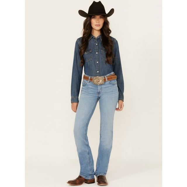 Wrangler women's Ultimate Riding Jean Willow Bootcut Jeans - Walmart.com