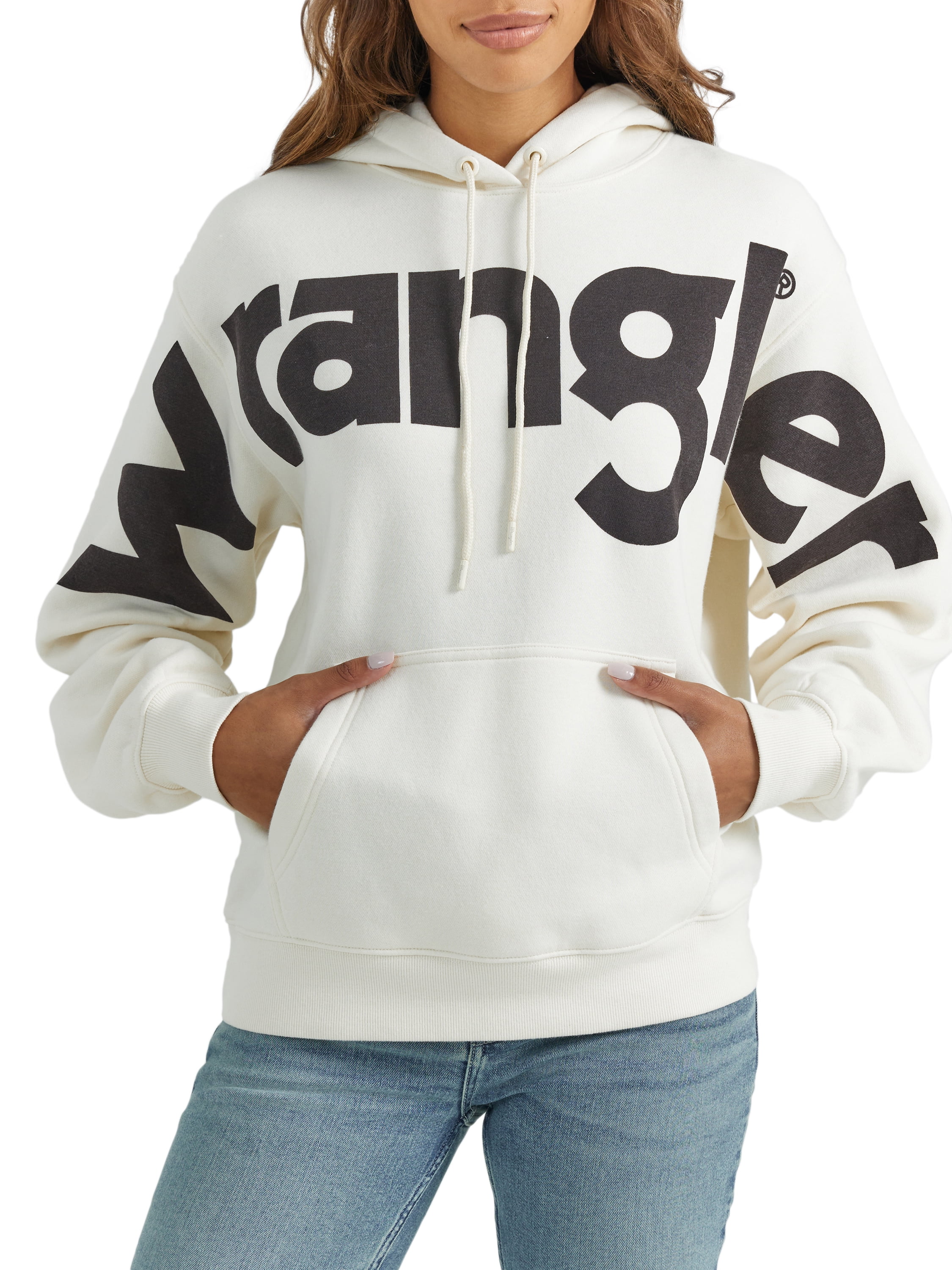 Wrangler® Women's Western Hooded Sweatshirt - Walmart.com