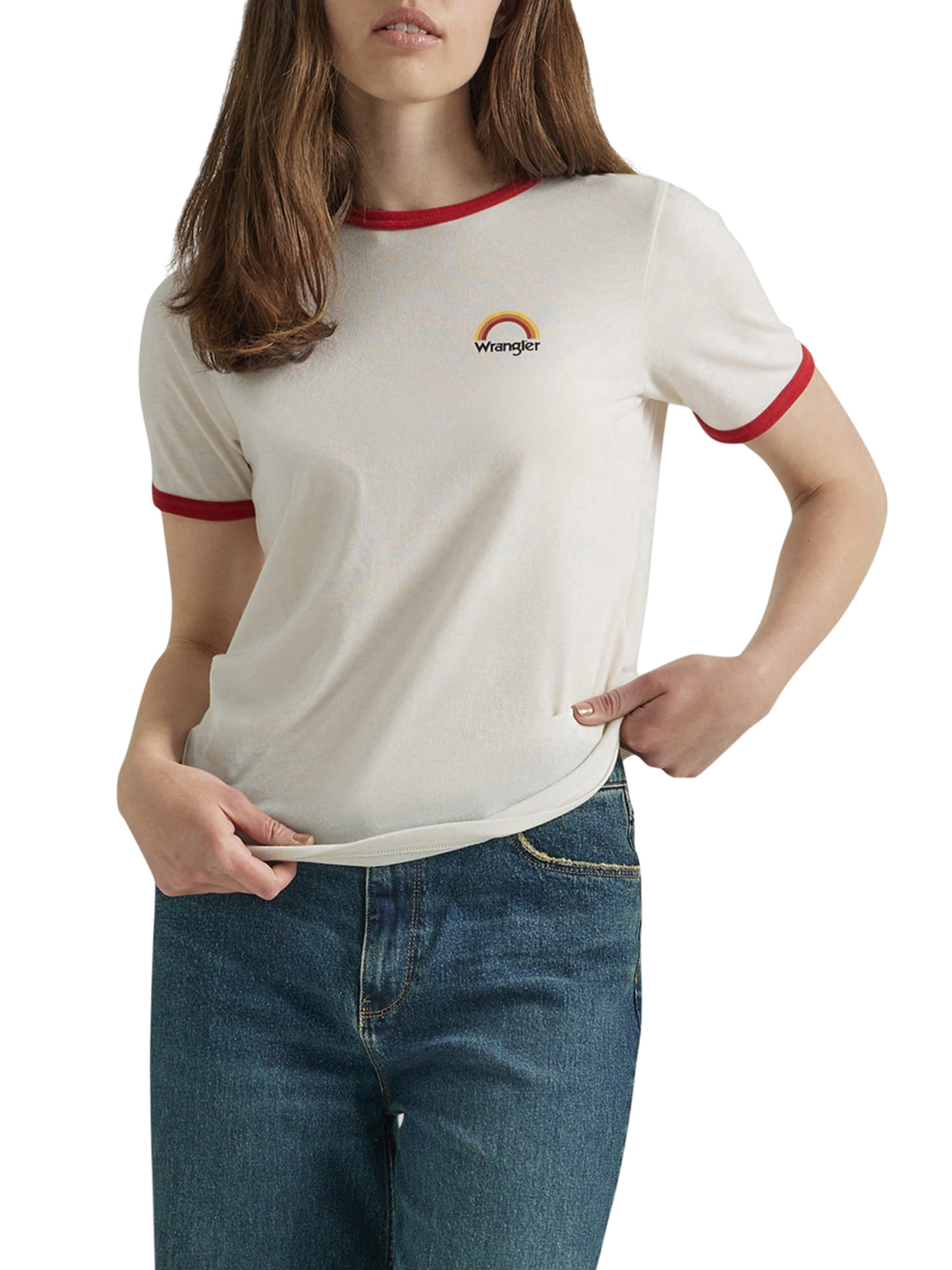 Wrangler Women's Western Graphic Tee, Short Sleeves, Cotton Blend, Sizes XS-3XL - Walmart.com