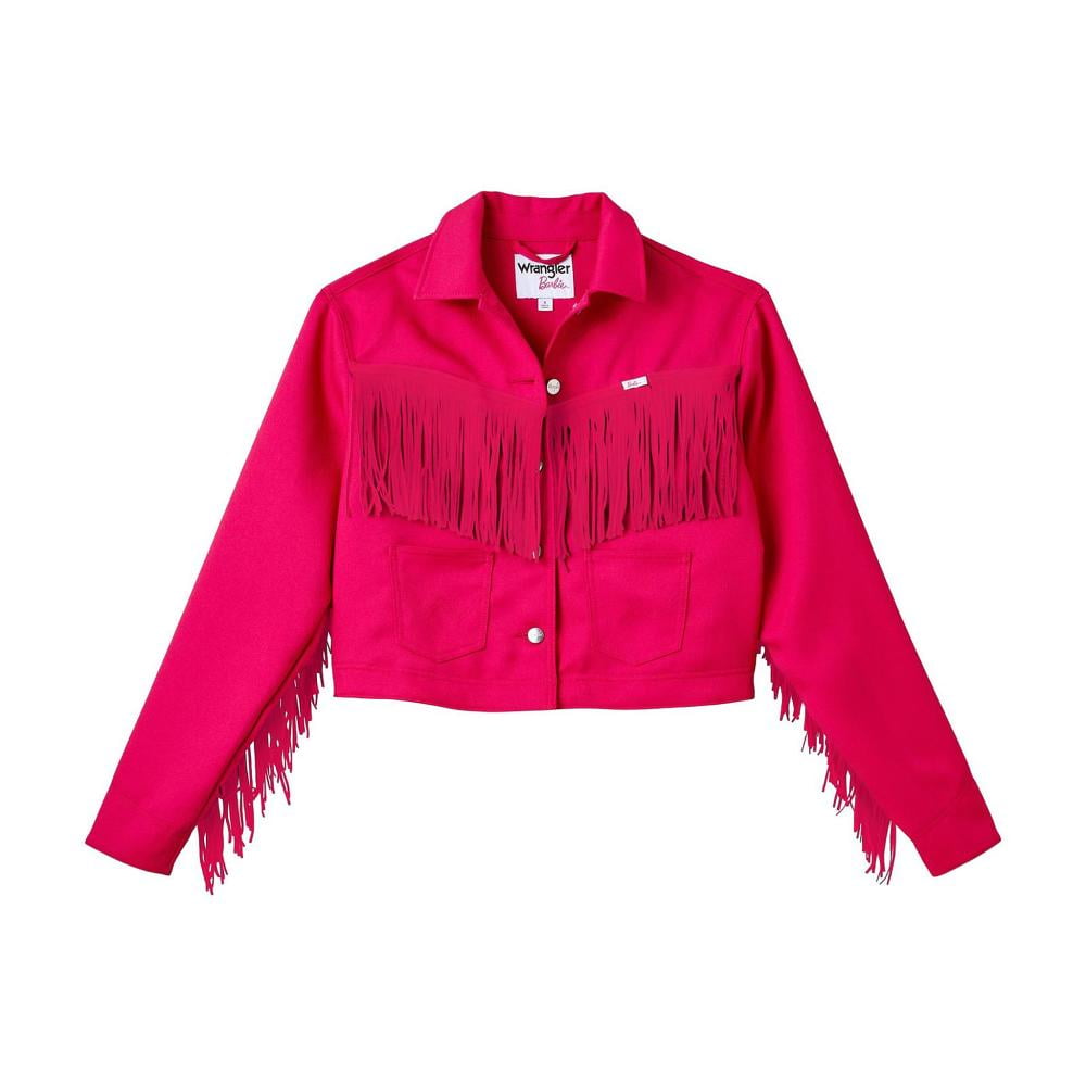 Wrangler Women's Wrangler& X Barbie& Fringe Wrancher Jacket - 112344826 ...