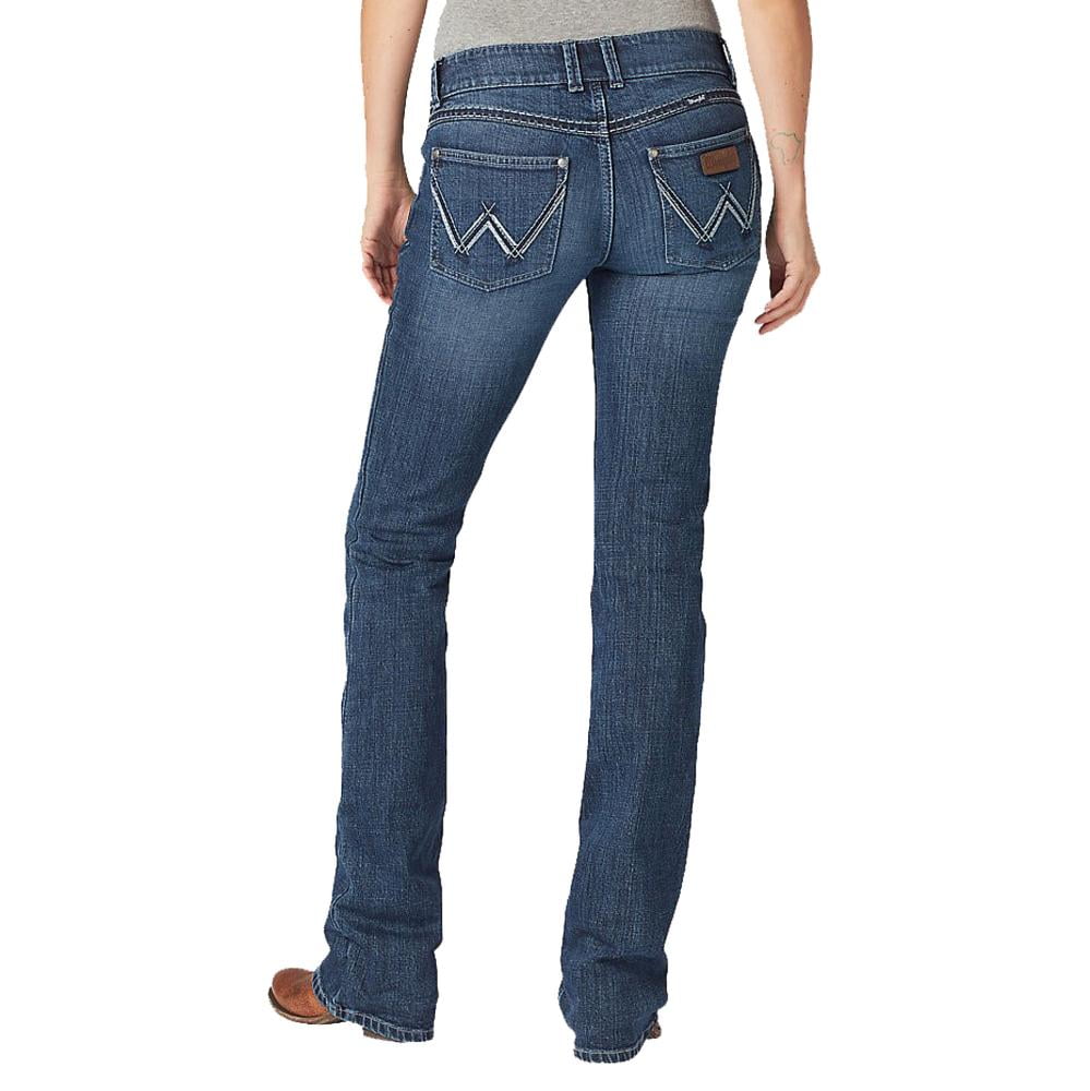 Wrangler Women's Retro Sadie Low Rise Regular Fit Bootcut Jeans 5x30 - Walmart.com
