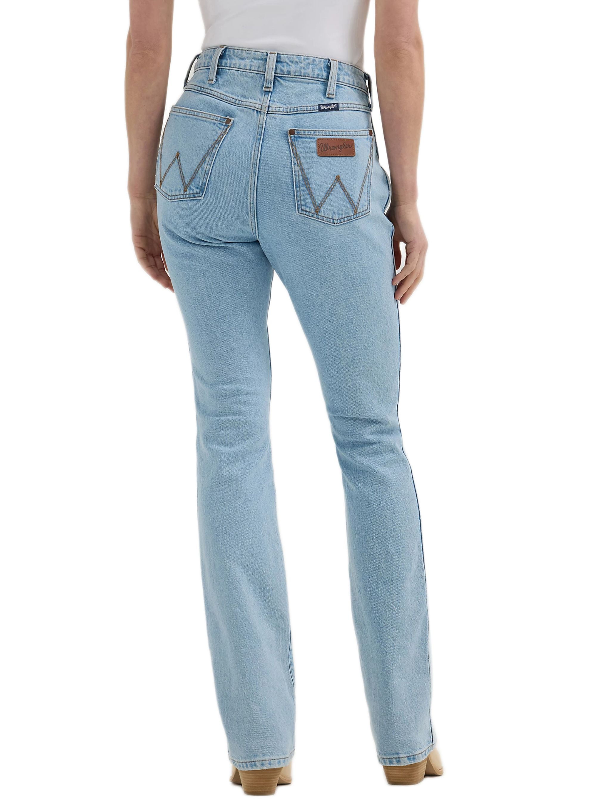 Wrangler Womens Retro Bailey High Rise Lila Jean 28x30 Blue - Walmart.com