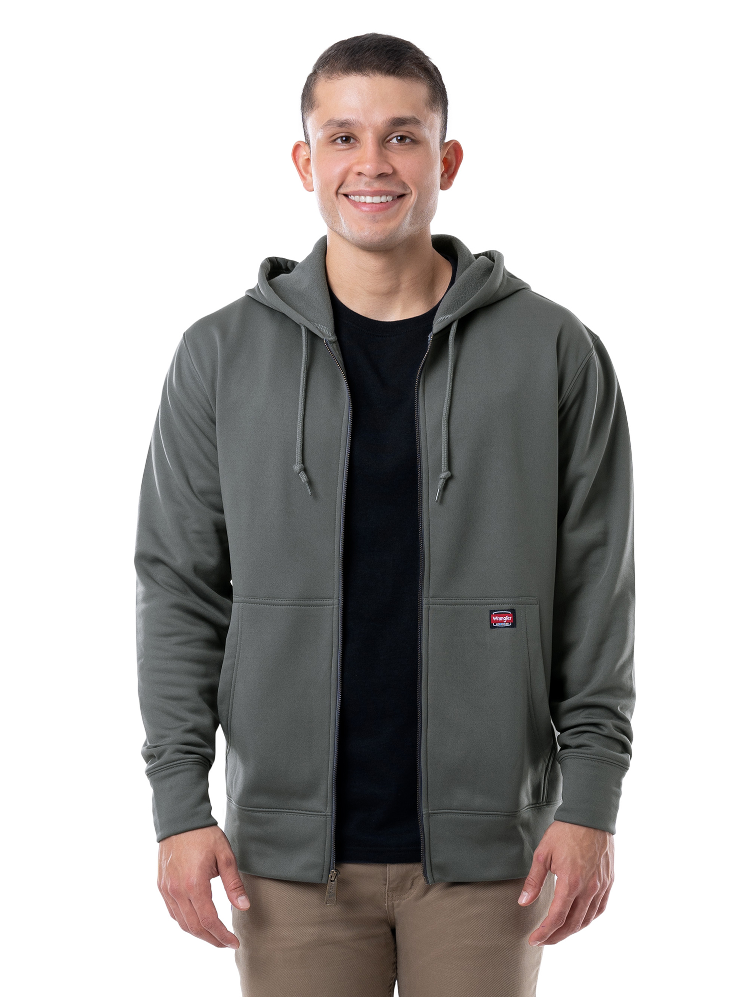 Pro Club Men's Heavyweight Full Zip Fleece Hoodie - Walmart.com