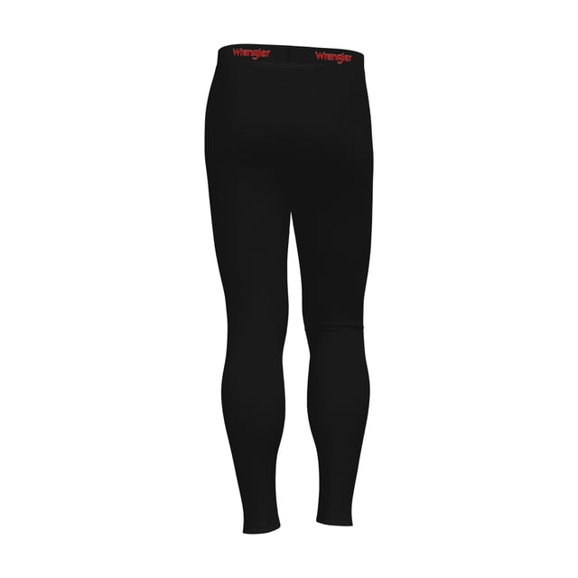 Wrangler Workwear Men's Performance Ribbed Fleece Base Layer Pant Long ...