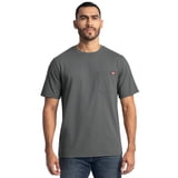 Wrangler Workwear Men's Short Sleeve Heavyweight Pocket Crew Work Shirt ...