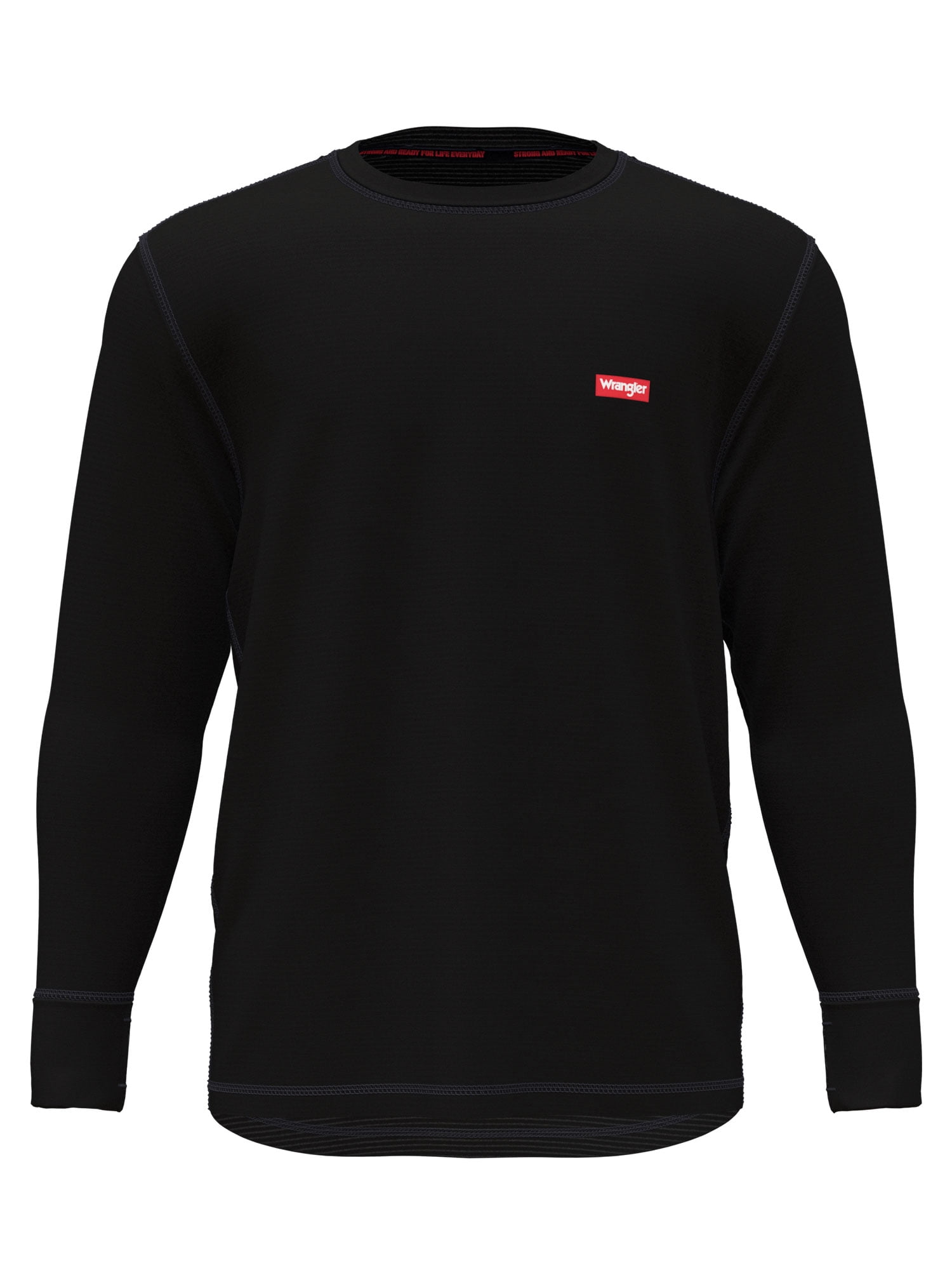 Wrangler by Wrangler Sequoia Men's Recycled Polyester Base Layer Top ...