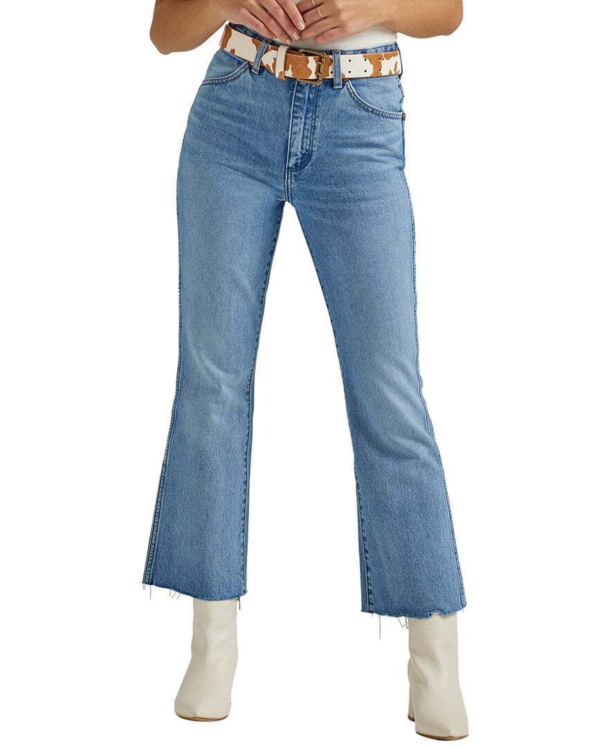 Wrangler womens Wrock In Control High Rise Kick Jean, 24 - Walmart.com