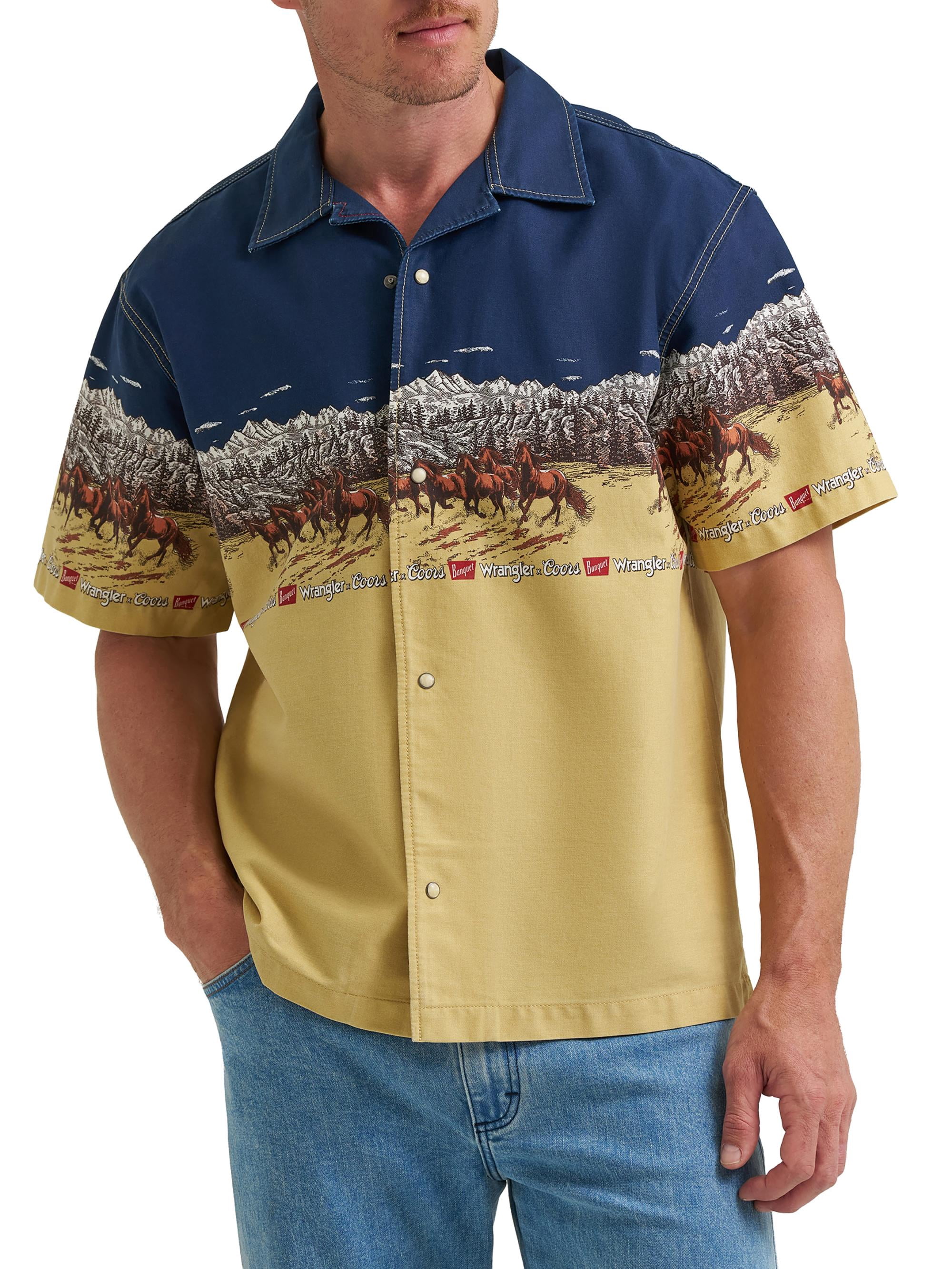 Wrangler® x Coors® Resort Shirt - Walmart.com