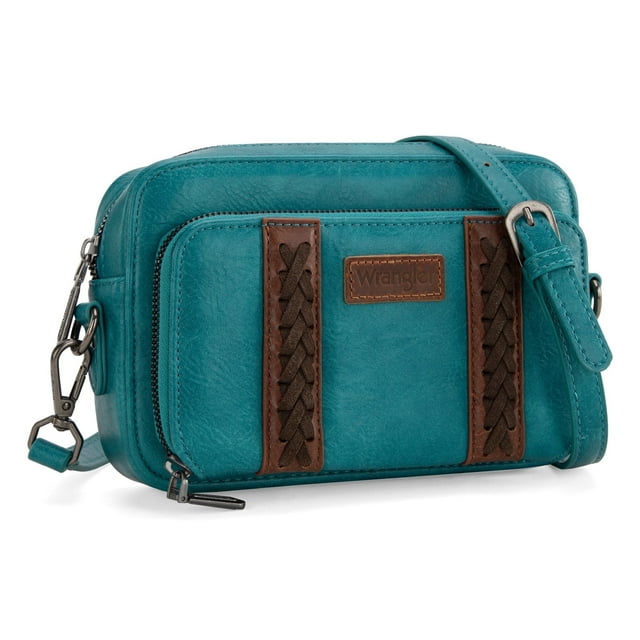 Wrangler Crossbody Bag for Women Vegan Leather Western Shoulder Purse ...