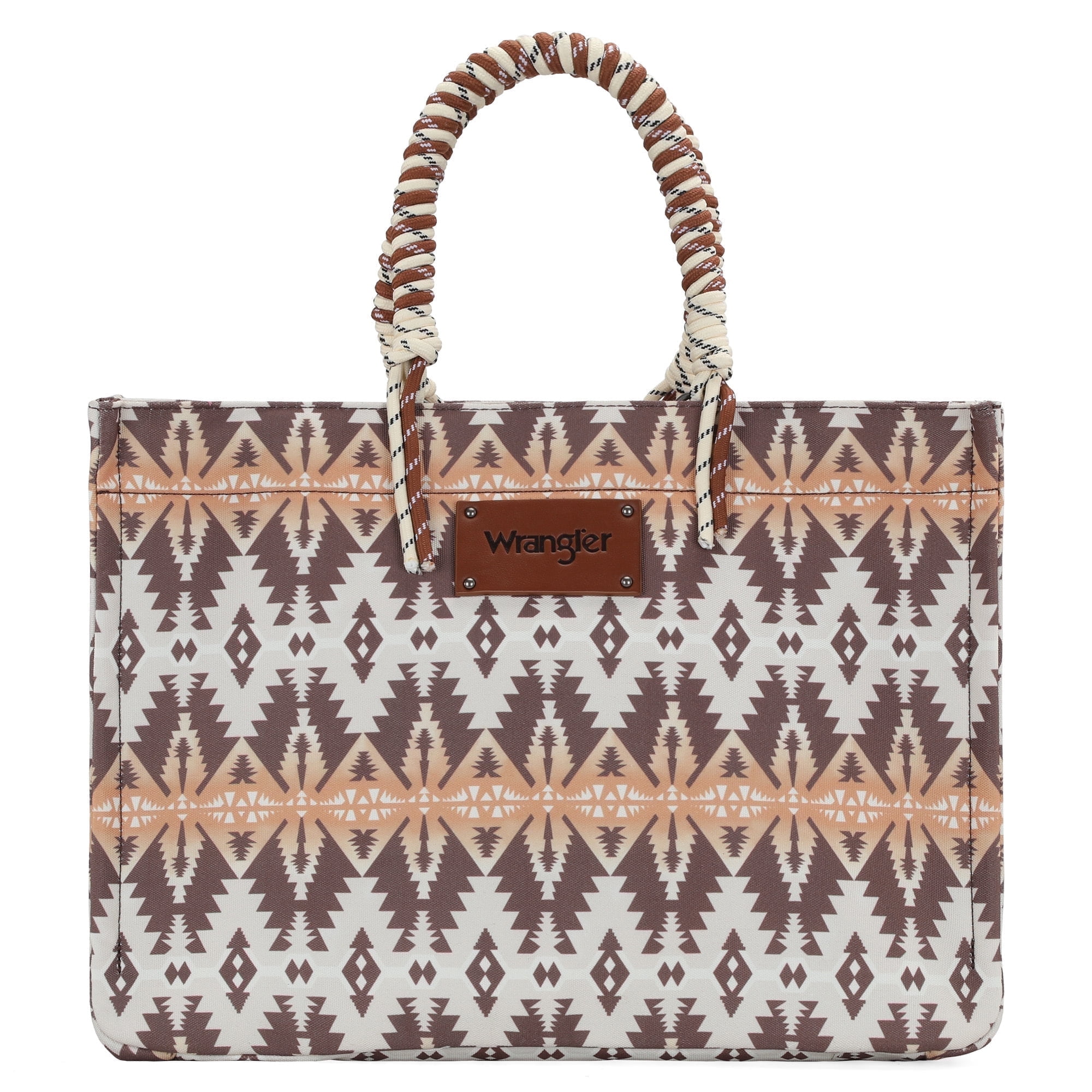 Wrangler x Montana West Oversized Tote Bag Handbag Purse with Braided ...