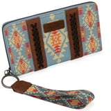 Wrangler Wristlet Western Wallet Boho Aztec Credit Card Holder for ...