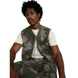 Wrangler® x Stranger Things® Men's Mike/Lucas Camo Vest - Walmart.com