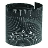 Wrap-A-Round Ruler, Large, 3.88 in W x 6 ft L, Cold/Heat Resistant ...