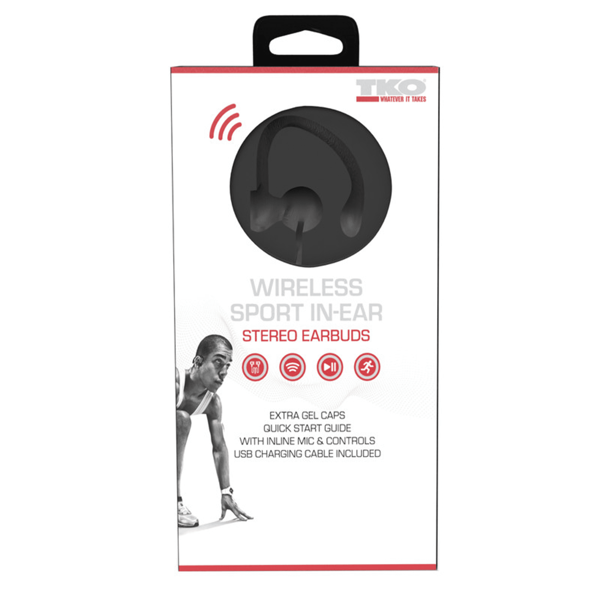 Wrap Around Neck Fitness Earbuds - Walmart.com