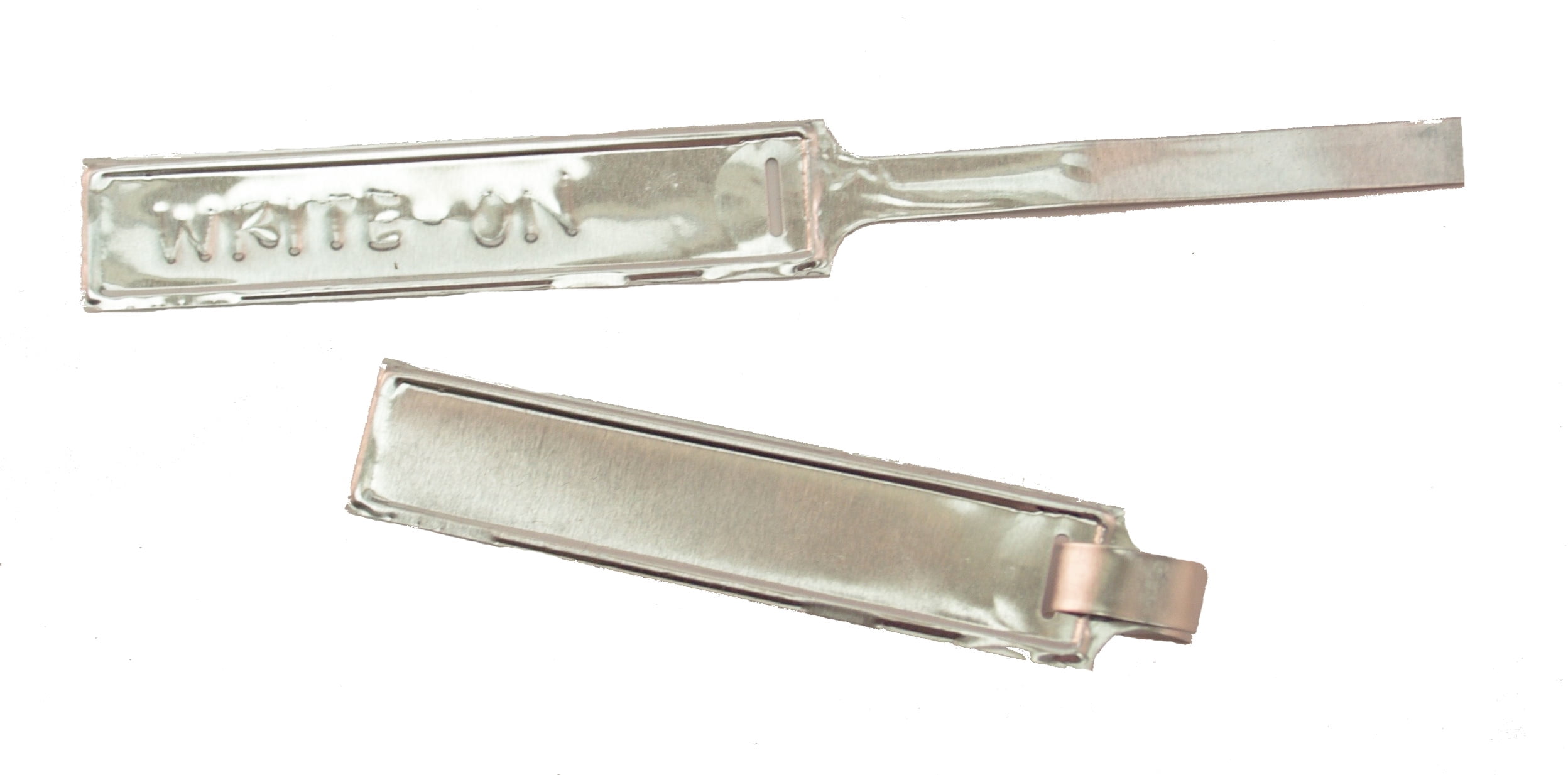 Wrap Around, Write-On Tags, made from Flexible Aluminum (Pack of 100 ...