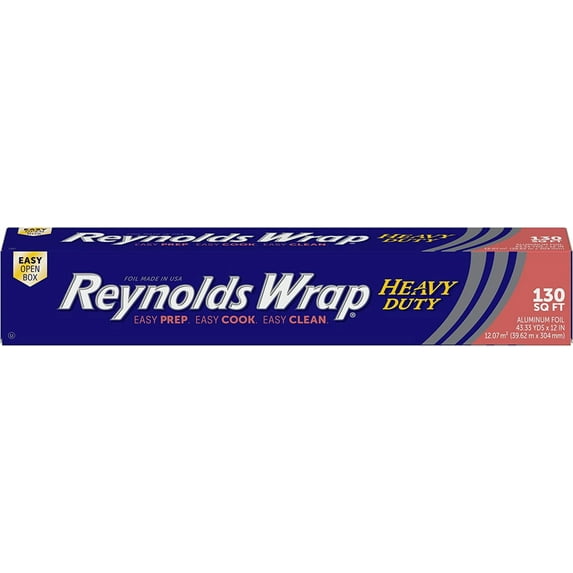 Wrap Heavy Duty Aluminum Foil Roll, Thick Heavy Duty Foil for Added ...