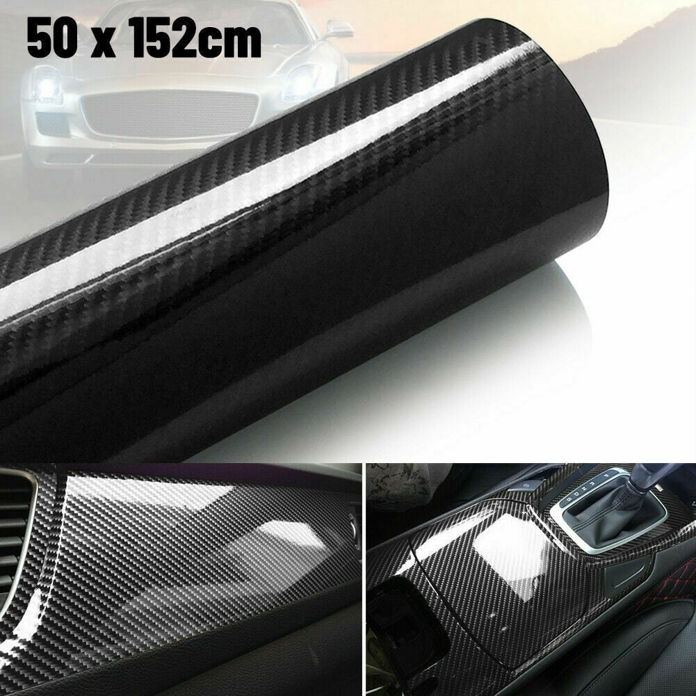 Wrap Sticker Vinyl Film 7D Car Sticker Decal Glossy Interior Waterproof ...