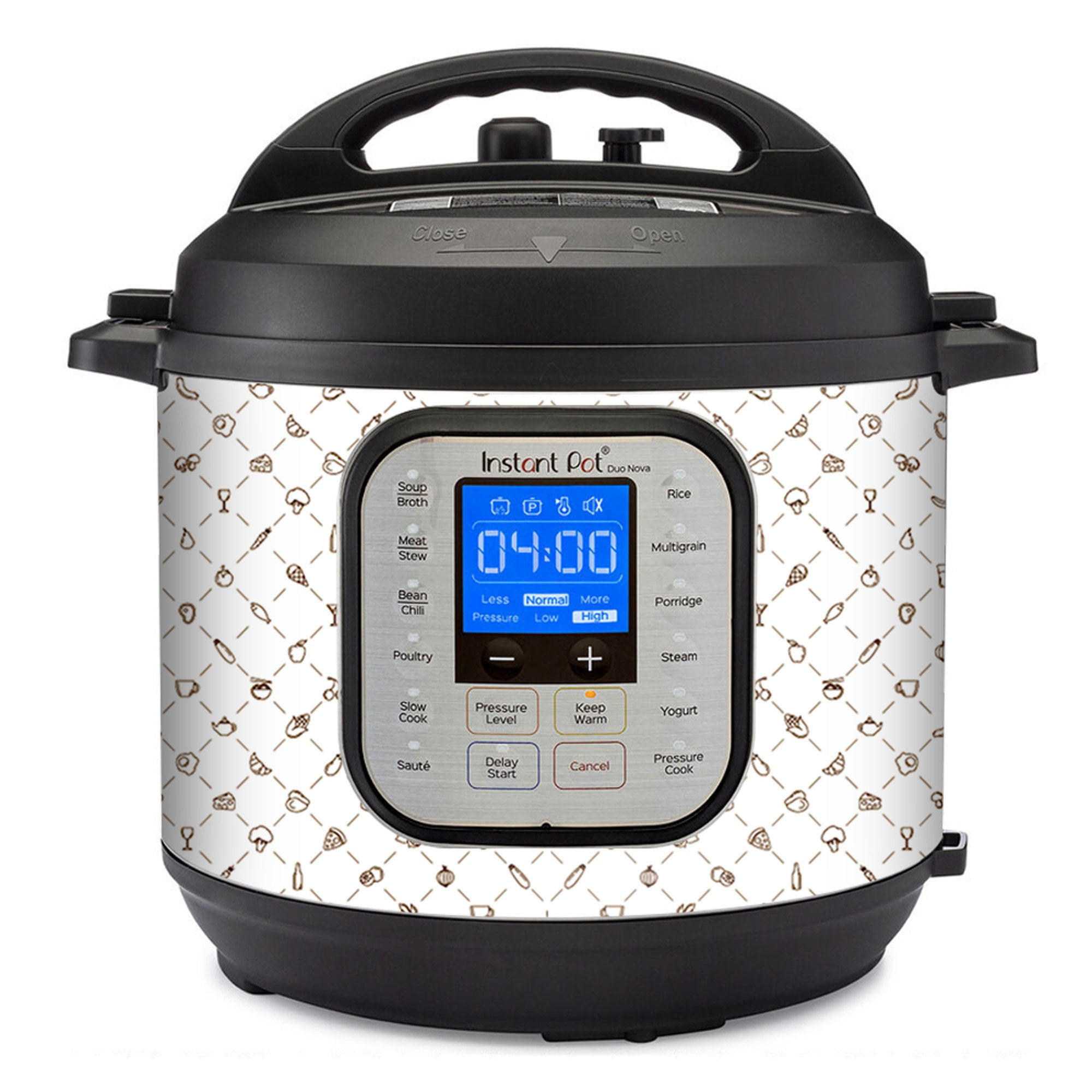 Wrap for Instant Pot Accessories 8 quart Duo Nova 8 Quart Cover Sticker ...