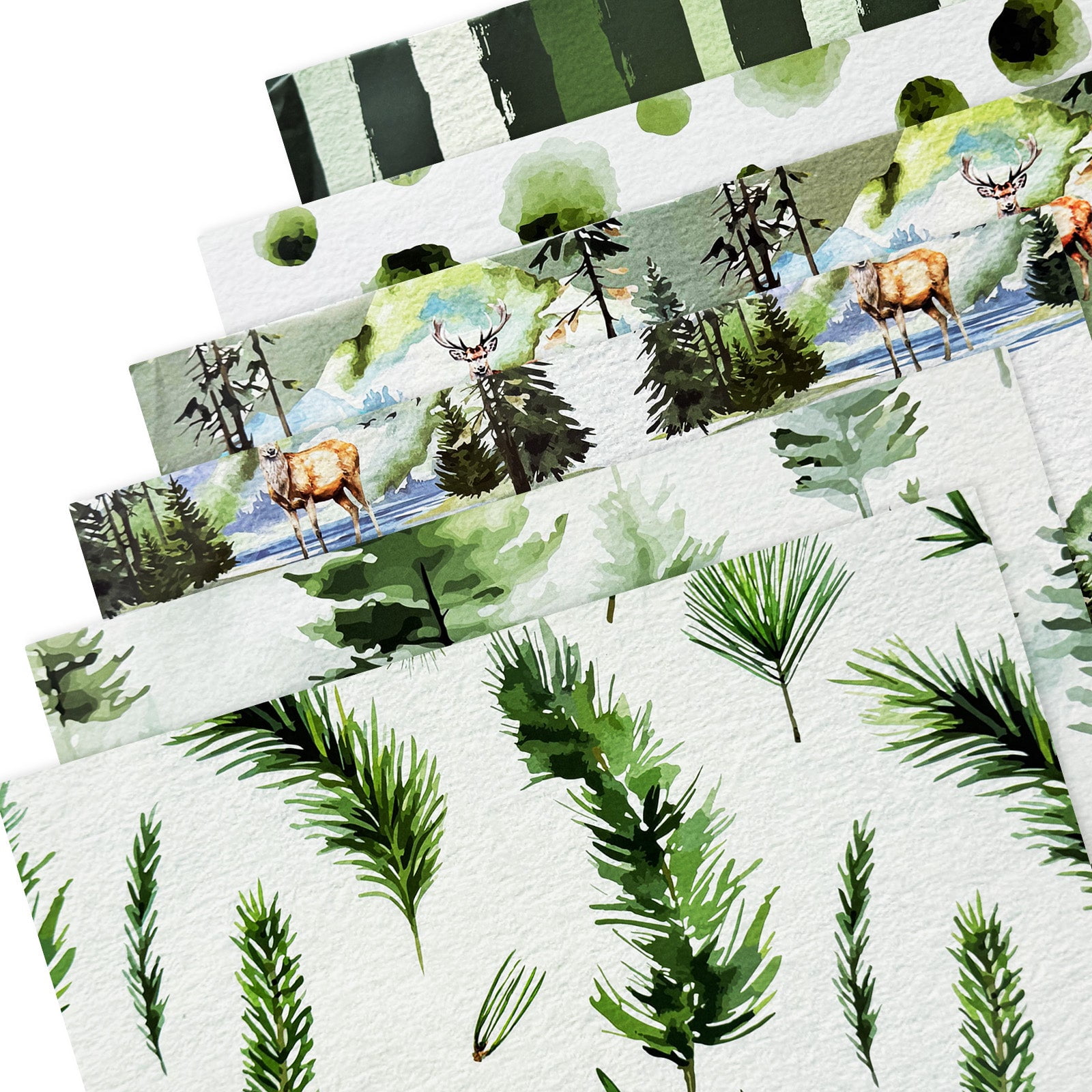 Wrapables Christmas Holiday Gift Wrap Paper Sheets Folded Flat 20L x ...