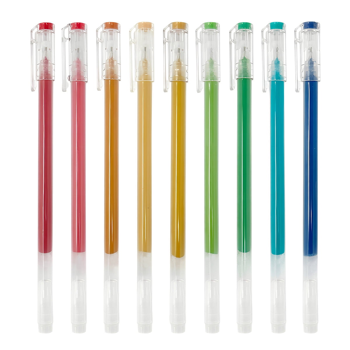 Wrapables Colorful Gel Ink Pens, 0.5mm Fine Point, for Home, Office ...