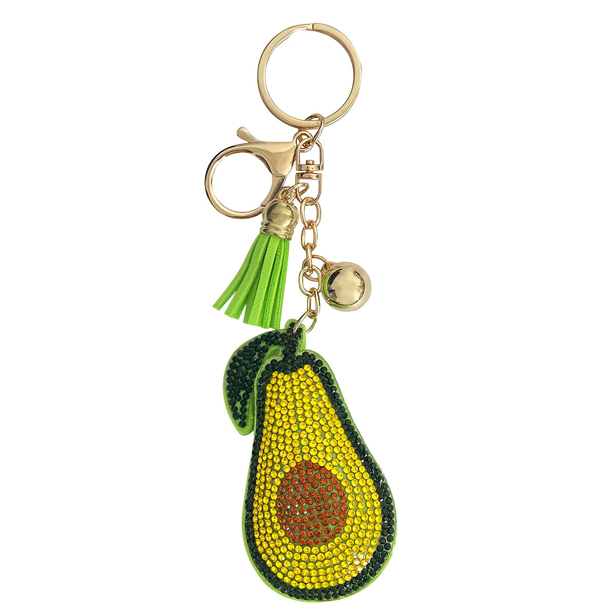 Wrapables Crystal Bling Key Chain Keyring Car Purse Handbag Pendant ...