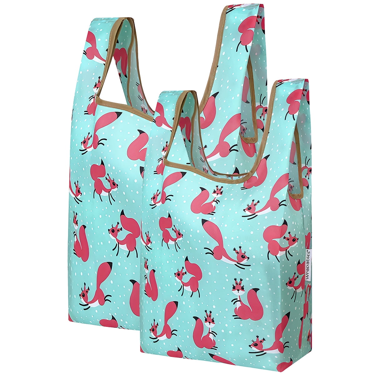 Wrapables JoliBag Collection Reusable Shopping Bag (Set of 2 ...