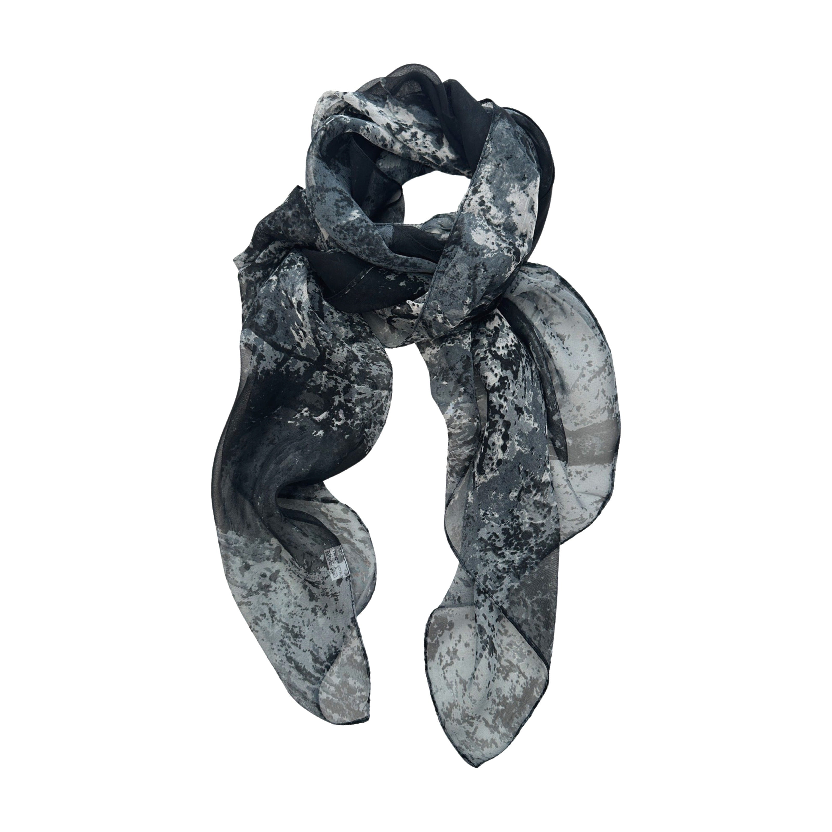 Wrapables Lightweight Sheer Silky Feeling Georgette Scarf, Peach Tree ...