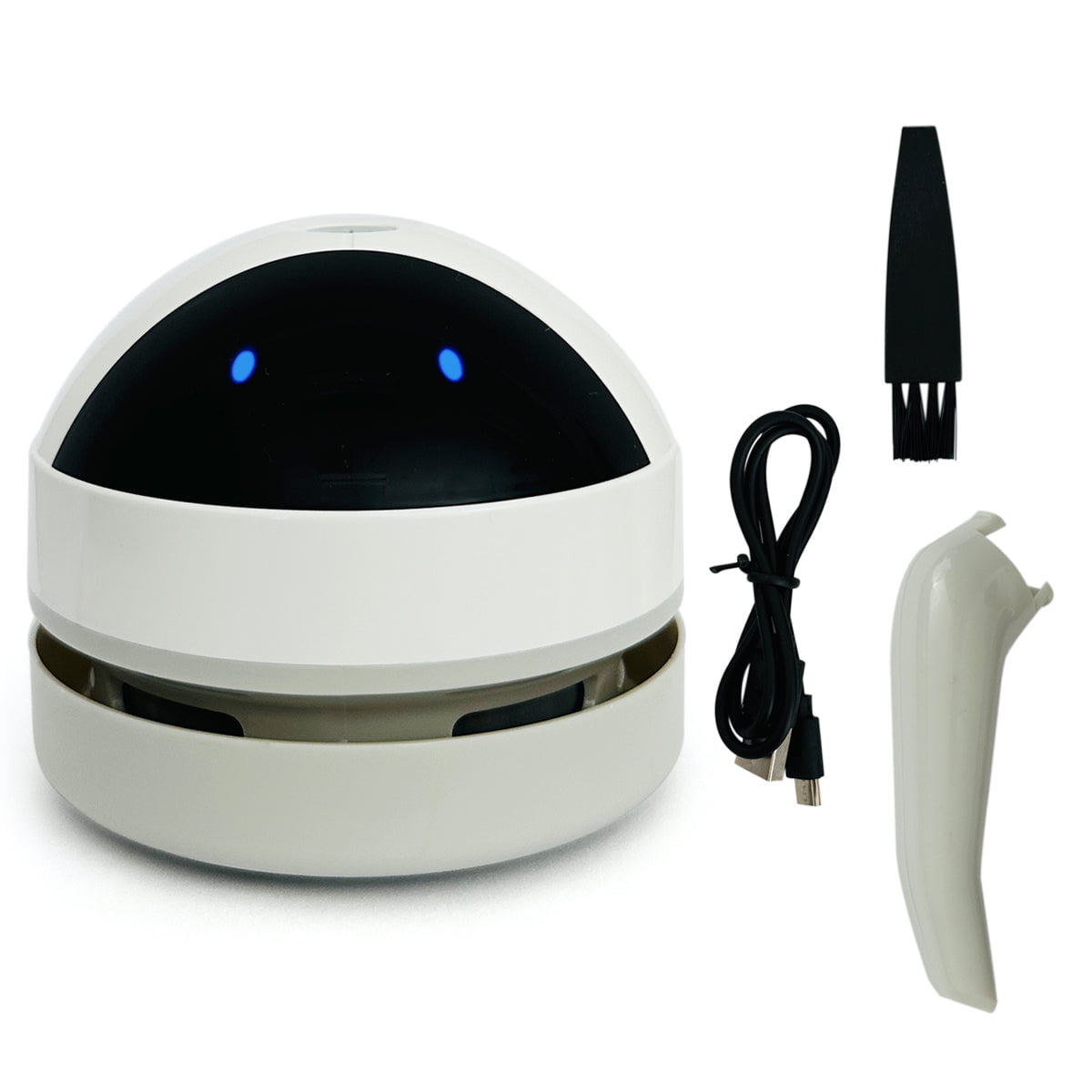 Wrapables Mini Portable USB Desktop Vacuum, Robot - Walmart.com