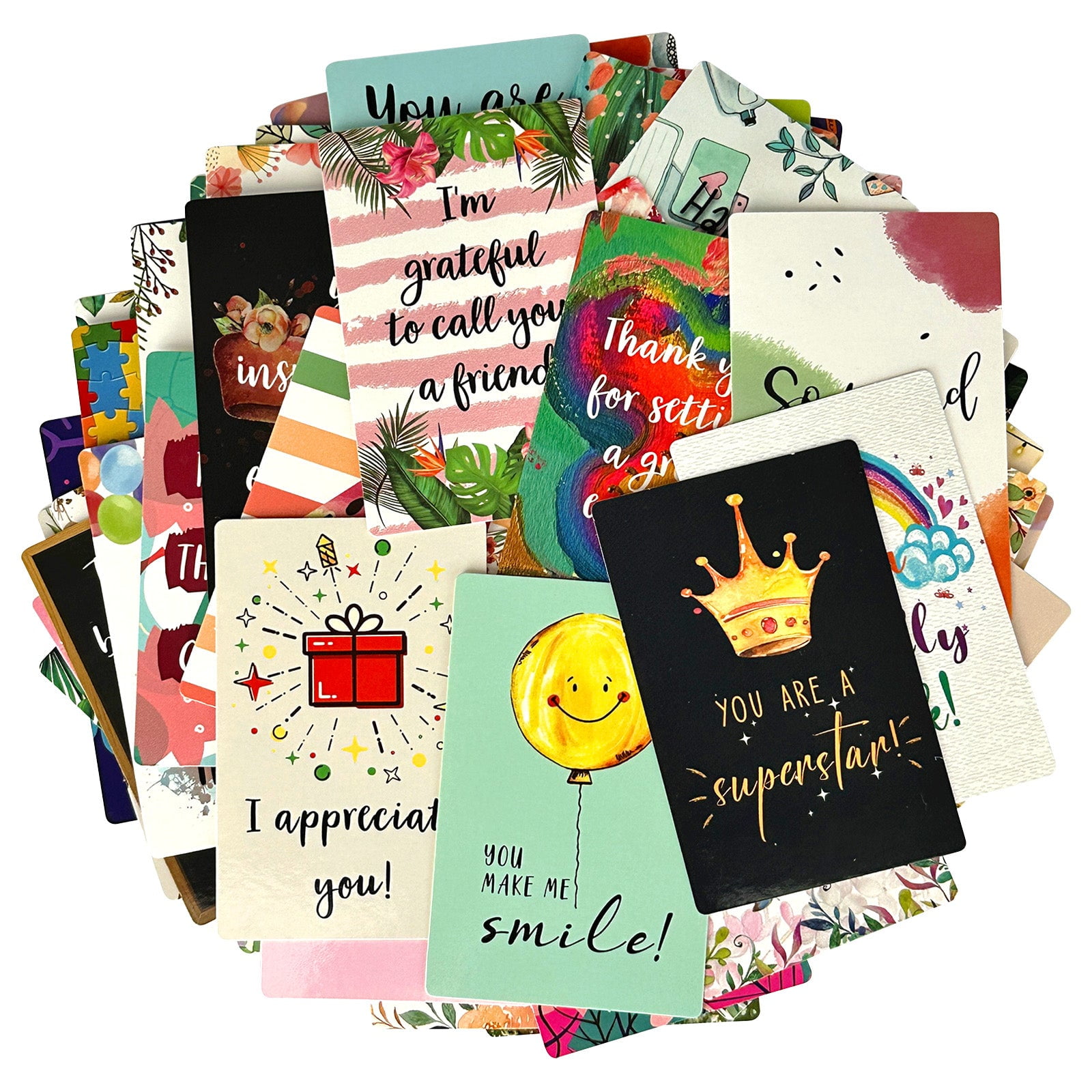 Wrapables Motivational Quote Cards, Inspirational Encouragement ...