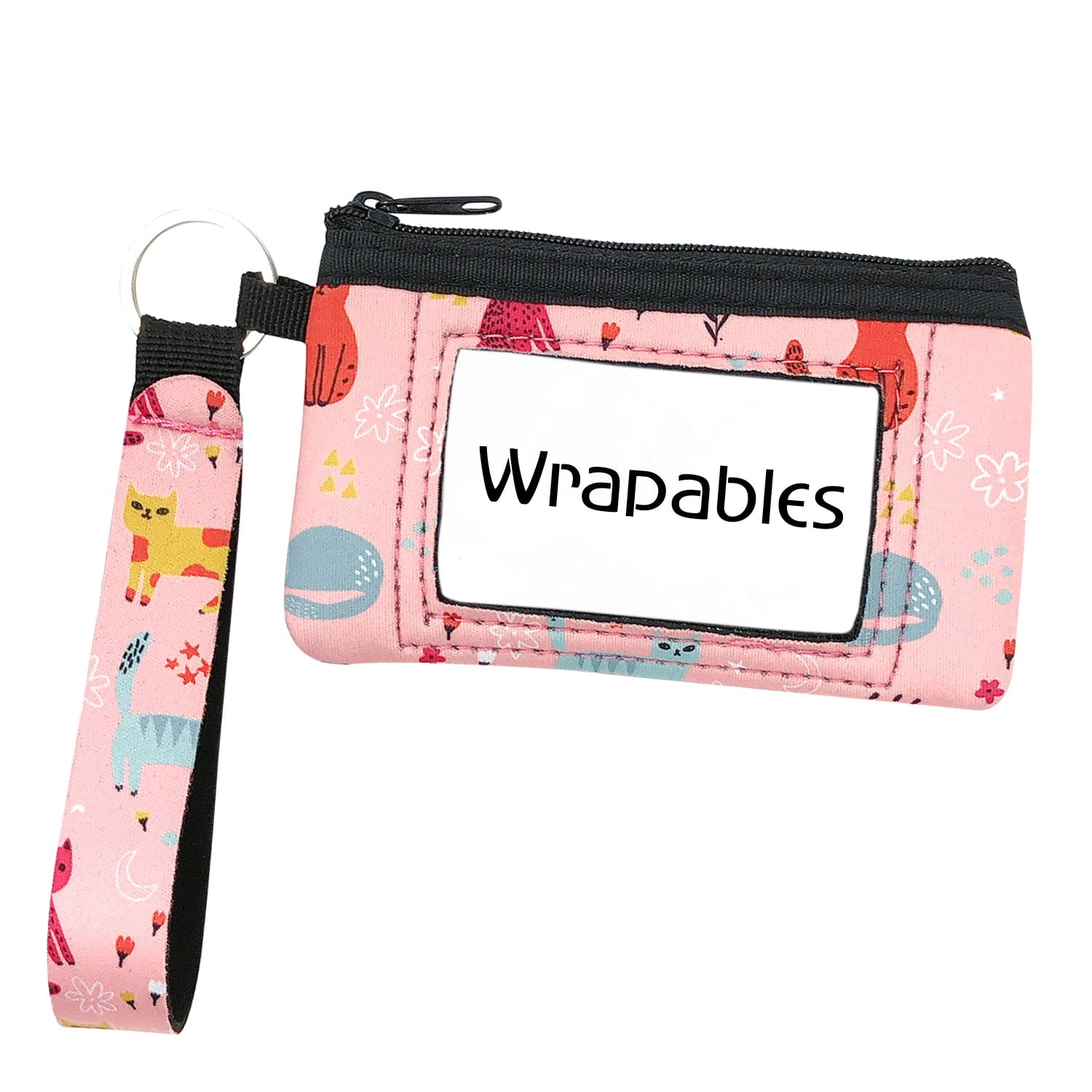Wrapables Neoprene Mini Wristlet Wallet / Credit Card ID Holder with ...