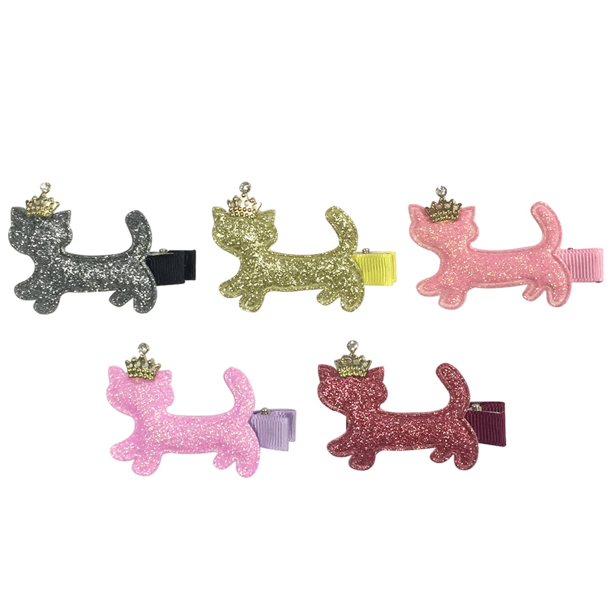 Wrapables® Prince of Cats Alligator Hair Clips (Set of 5) - Walmart ...