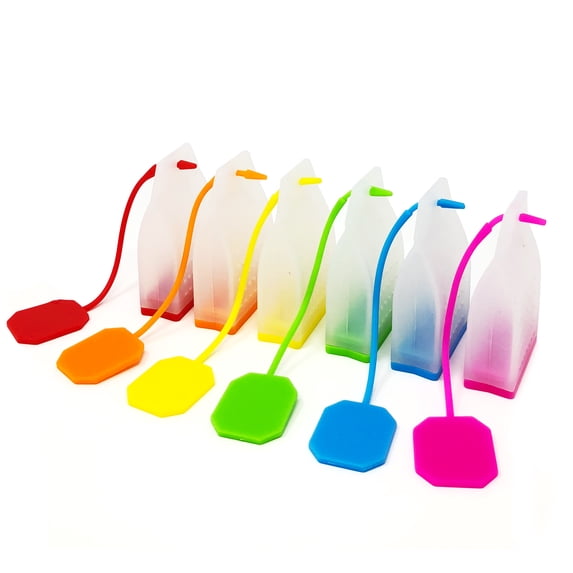 Wrapables Reusable Silicone Tea Infusers, BPA Free, Tea Strainers for ...