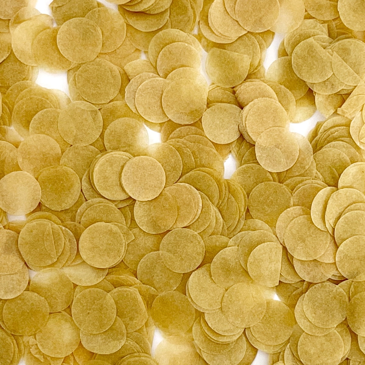 Wrapables Round Tissue Paper Confetti 0.5" Circle Confetti, Caramel ...