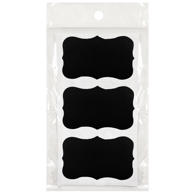 Wrapables® Set of 51 Chalkboard Labels / Chalkboard Stickers for ...