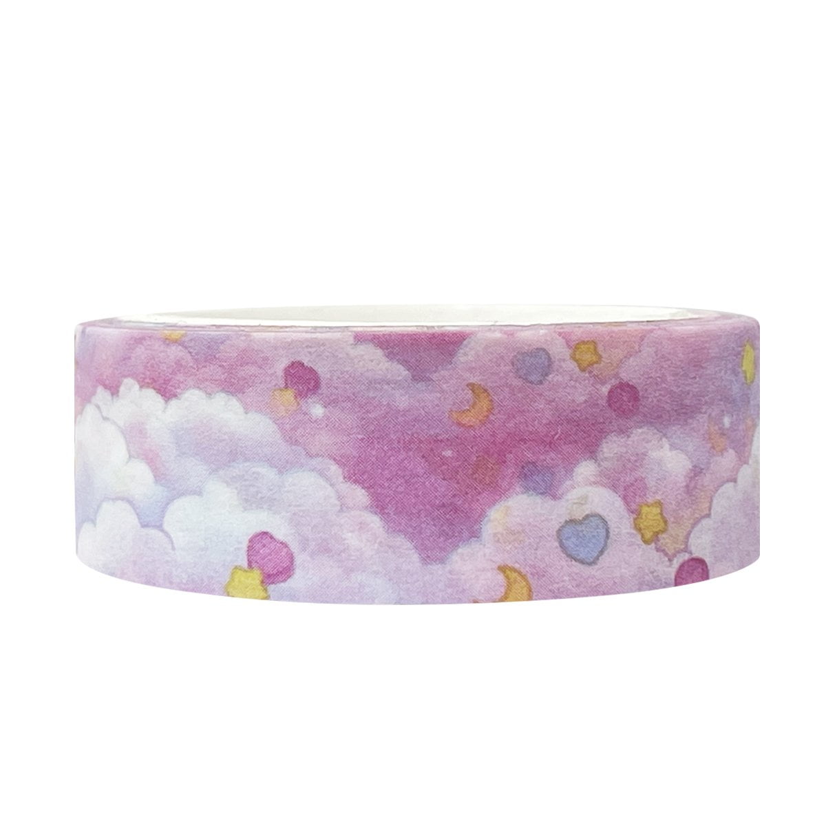 Wrapables Washi Masking Tape, 15mm x 5M, Pink Clouds - Walmart.com