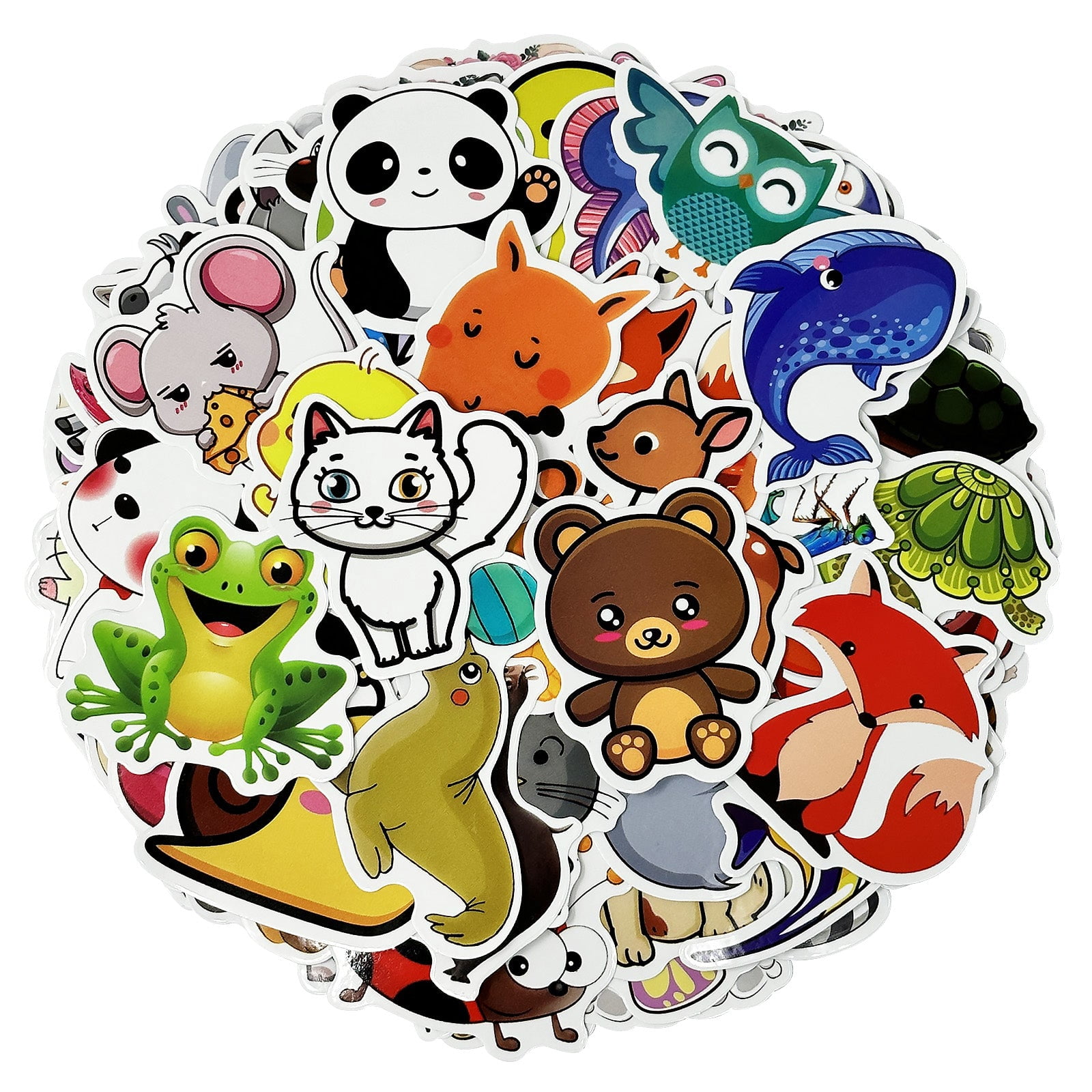 Wrapables Waterproof Vinyl Stickers for Water Bottles, Laptop, Phones ...
